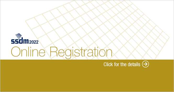 SSDM2022 : 2022 International Conference on Solid State Devices and ...